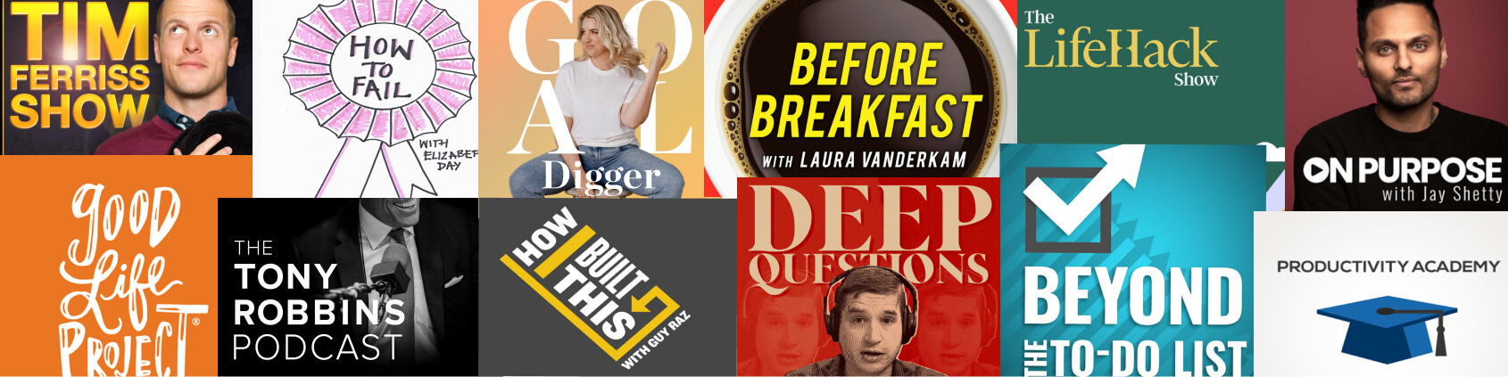 14 of the Best Productivity Podcasts