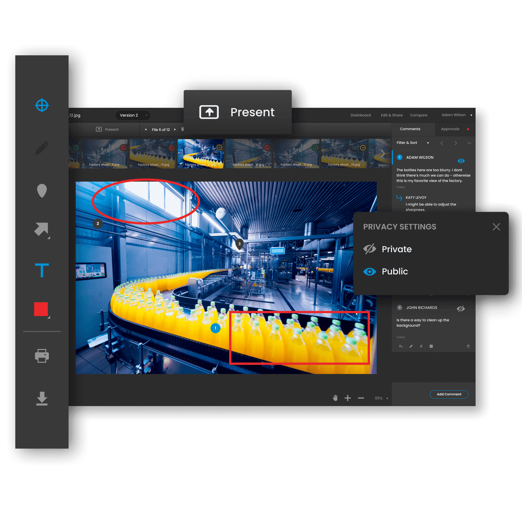 Online Proofing Software Features | ReviewStudio