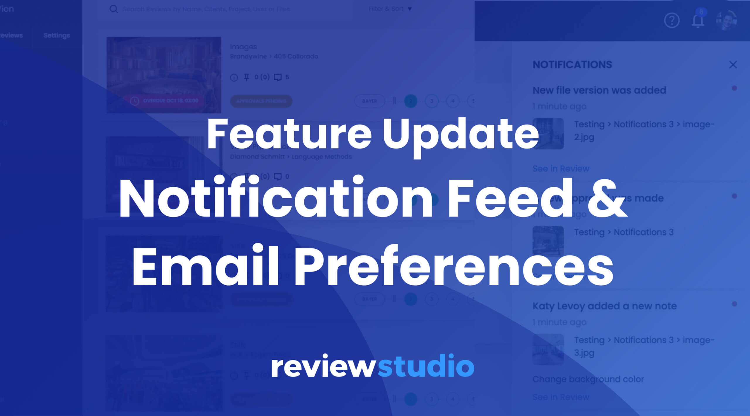 Feature Update: Notification Feed & New Email Preferences